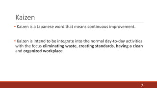 Kaizen (senior project) | PPT