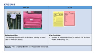 Kaizen SMT_MI_PCBA for Quality Engineerspptx | PPTX