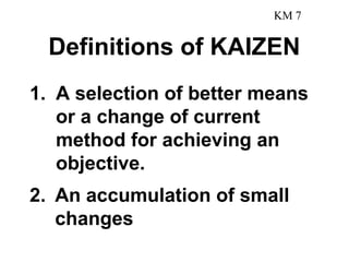 Kaizen solution by S.M.JUNAID | PPT
