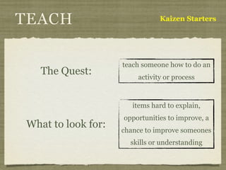 Kaizen Starters | PDF | Internet for Beginners | Internet