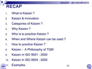 Kaizen study material | PPS