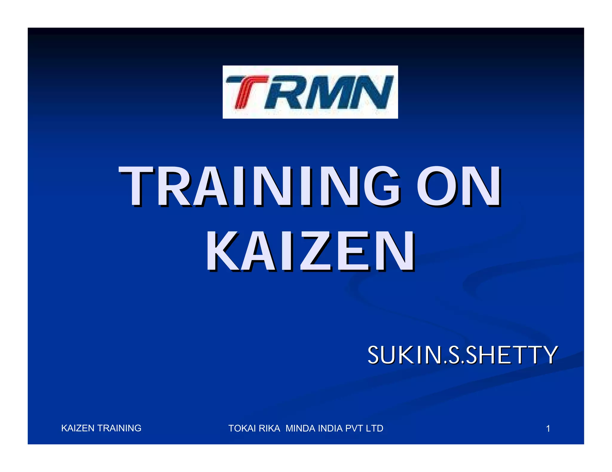 Kaizen training | PDF
