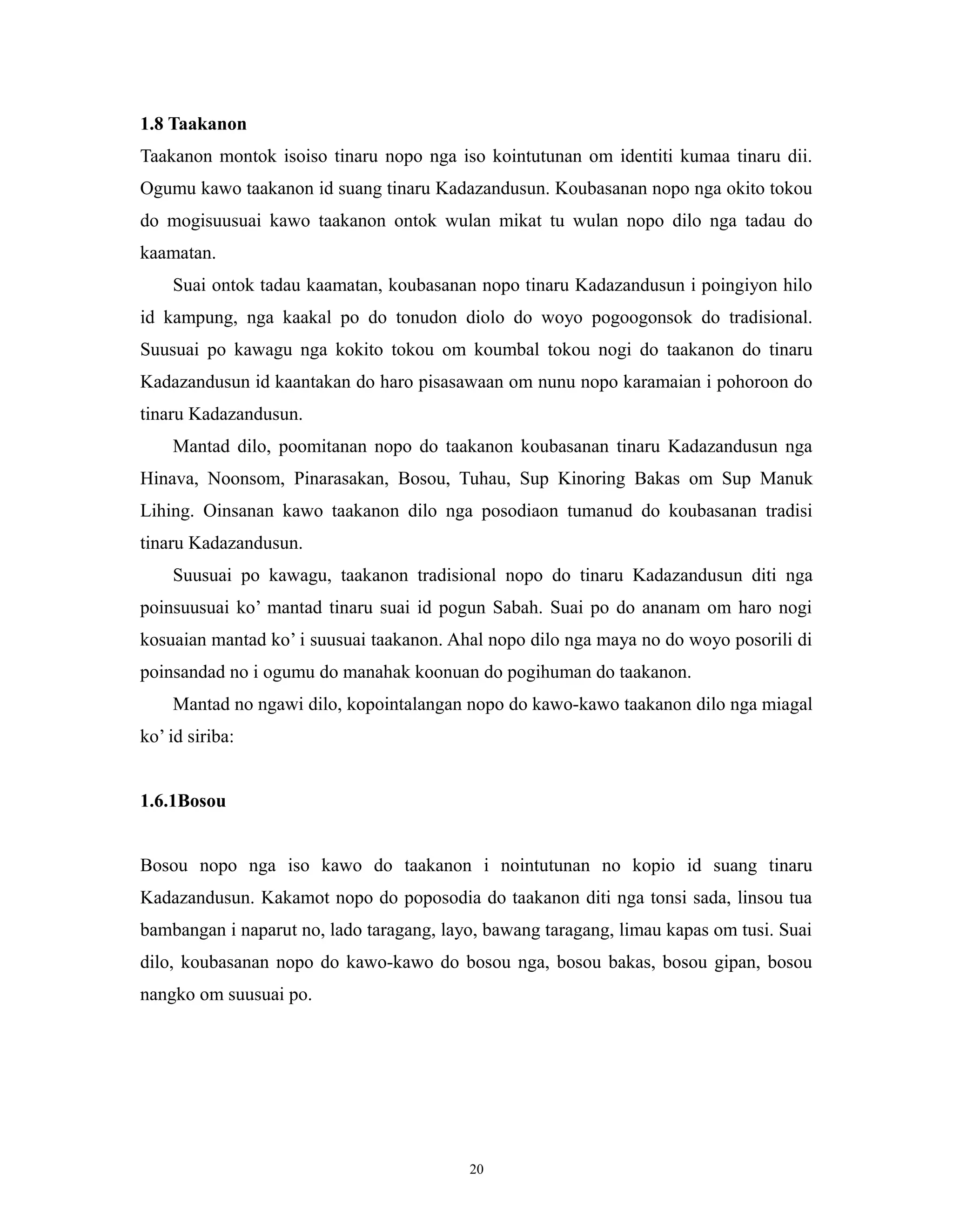 kesusasteraan Bahasa Kadazandusun | DOC