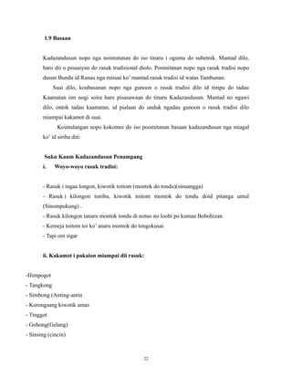 kesusasteraan Bahasa Kadazandusun | DOC