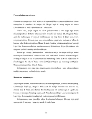 kesusasteraan Bahasa Kadazandusun | DOC