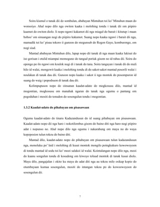 kesusasteraan Bahasa Kadazandusun | DOC