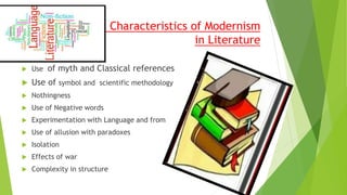General Characteristics of the modern age | PPTX