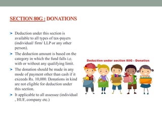 Tax deductions | PPTX