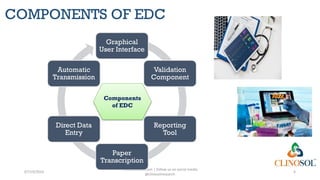 Electronic Data Capture (EDC) Systems: Streamlining Data Collection | PPTX
