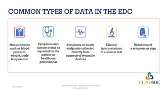 Electronic Data Capture (EDC) Systems: Streamlining Data Collection | PPTX