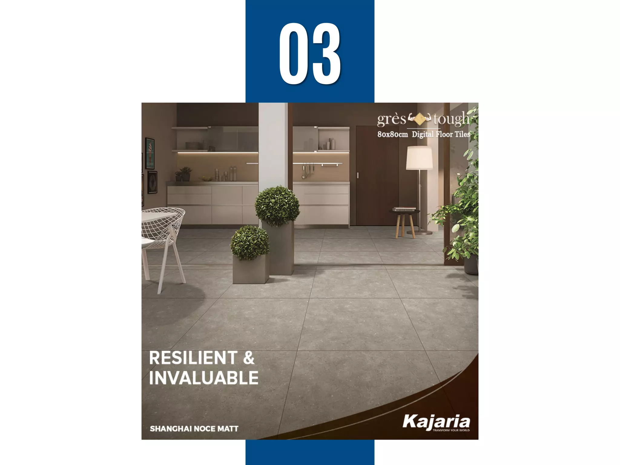 Kajaria Gres Tough Tiles | PDF