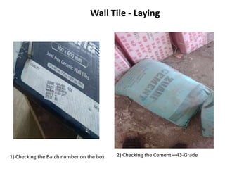 Kajaria tiles installtion | PPTX