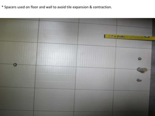 Kajaria tiles installtion | PPTX