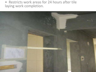 Kajaria tiles installtion | PPTX