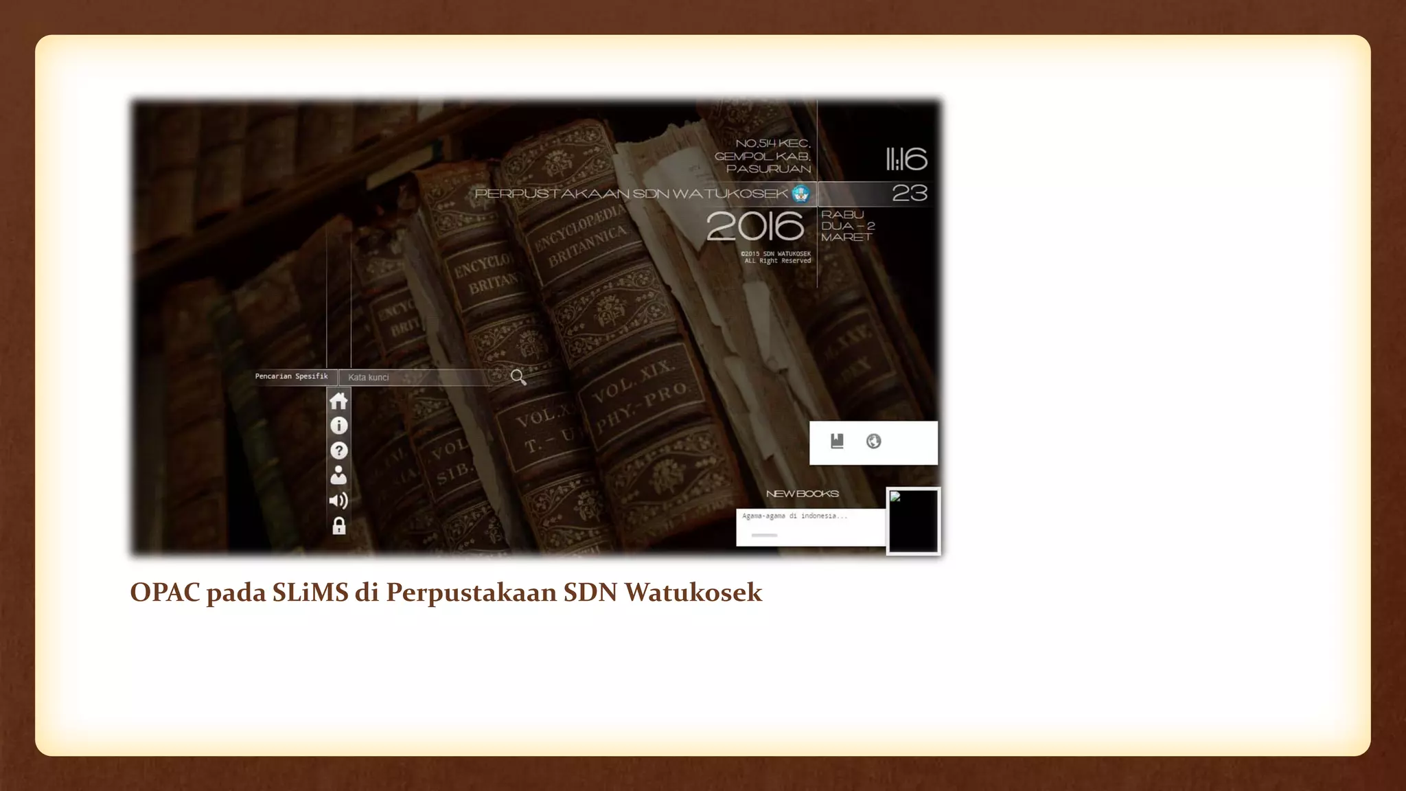 Laporan Kajian dan Praktik Lapangan di Perpustakaan SDN Watukosek ...