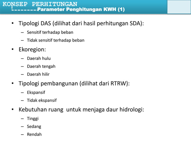 Kajian formulasi perhitungan kwt kzb kdb | PPTX