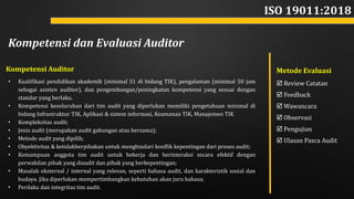 Kajian framework audit TI | PPTX