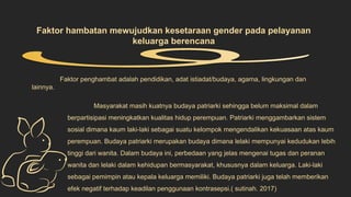 KAJIAN GENDER dalam praktikkesehatan pptx | PPTX