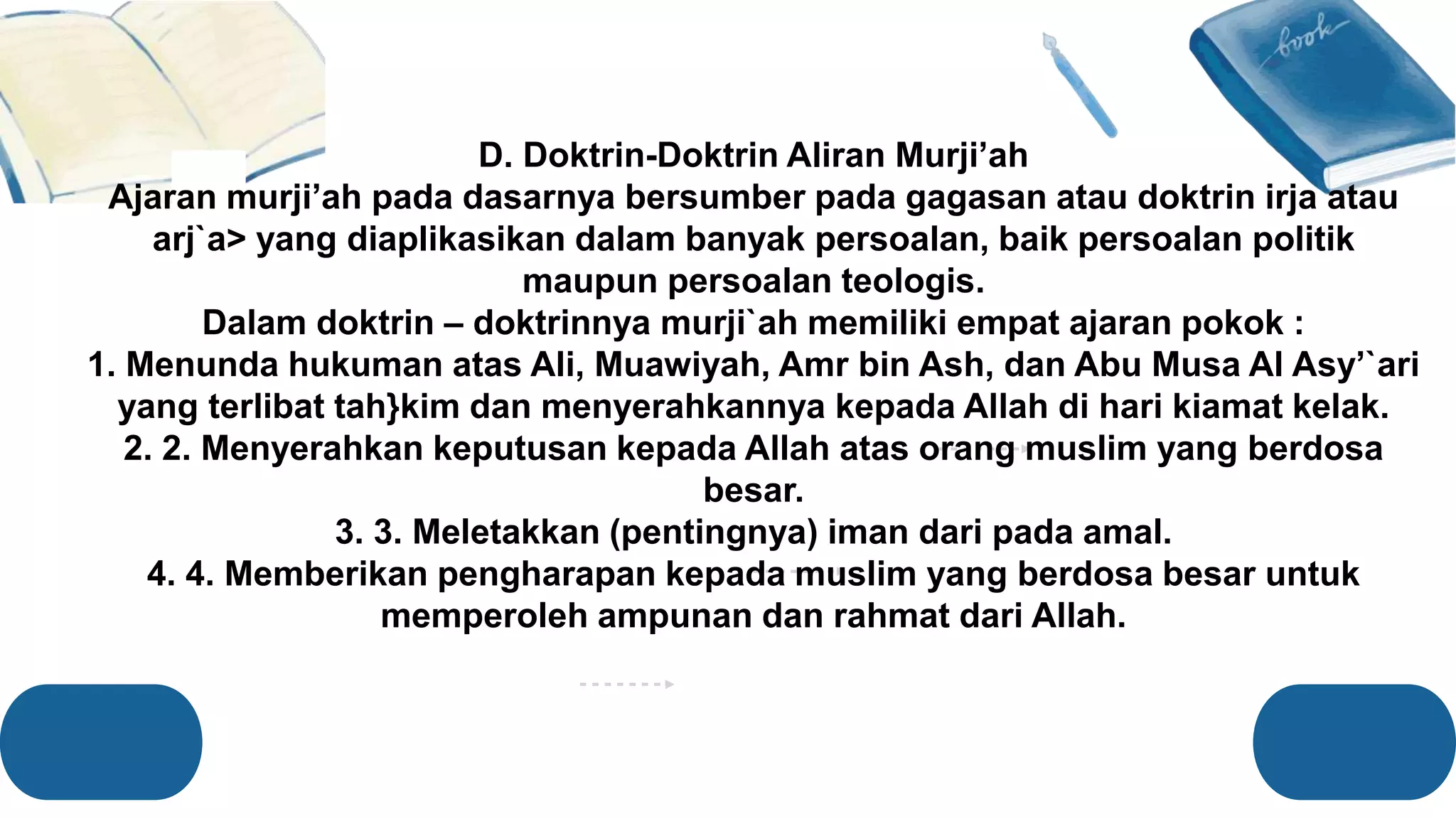 Kajian Historis Murjiah | PPTX