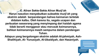 Kajian Historis Murjiah | PPT