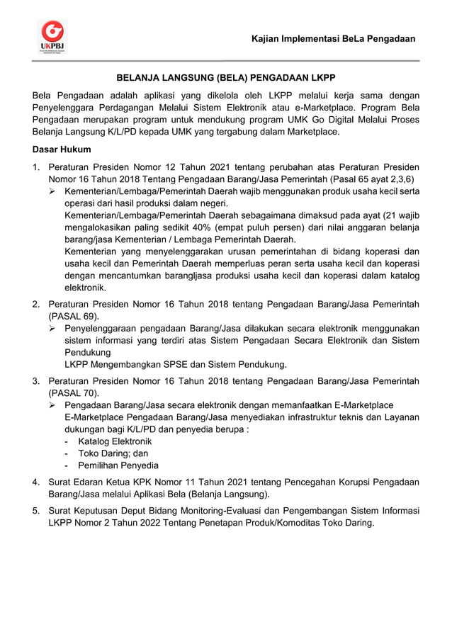 Kajian Implementasi BeLa Pengadaan.pdf
