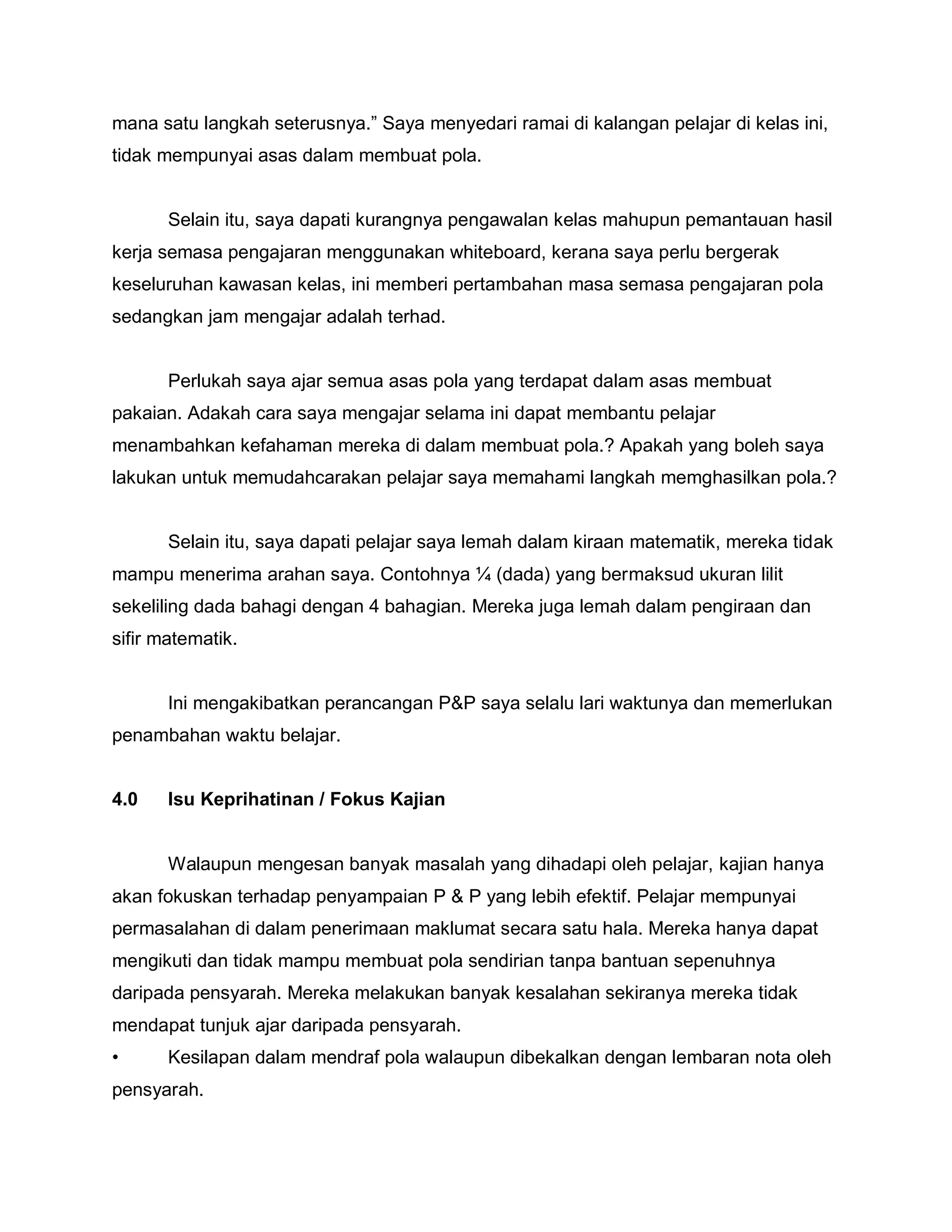 ALAT BANTU MENGAJAR : EASY LEARNING PATTERN | PDF