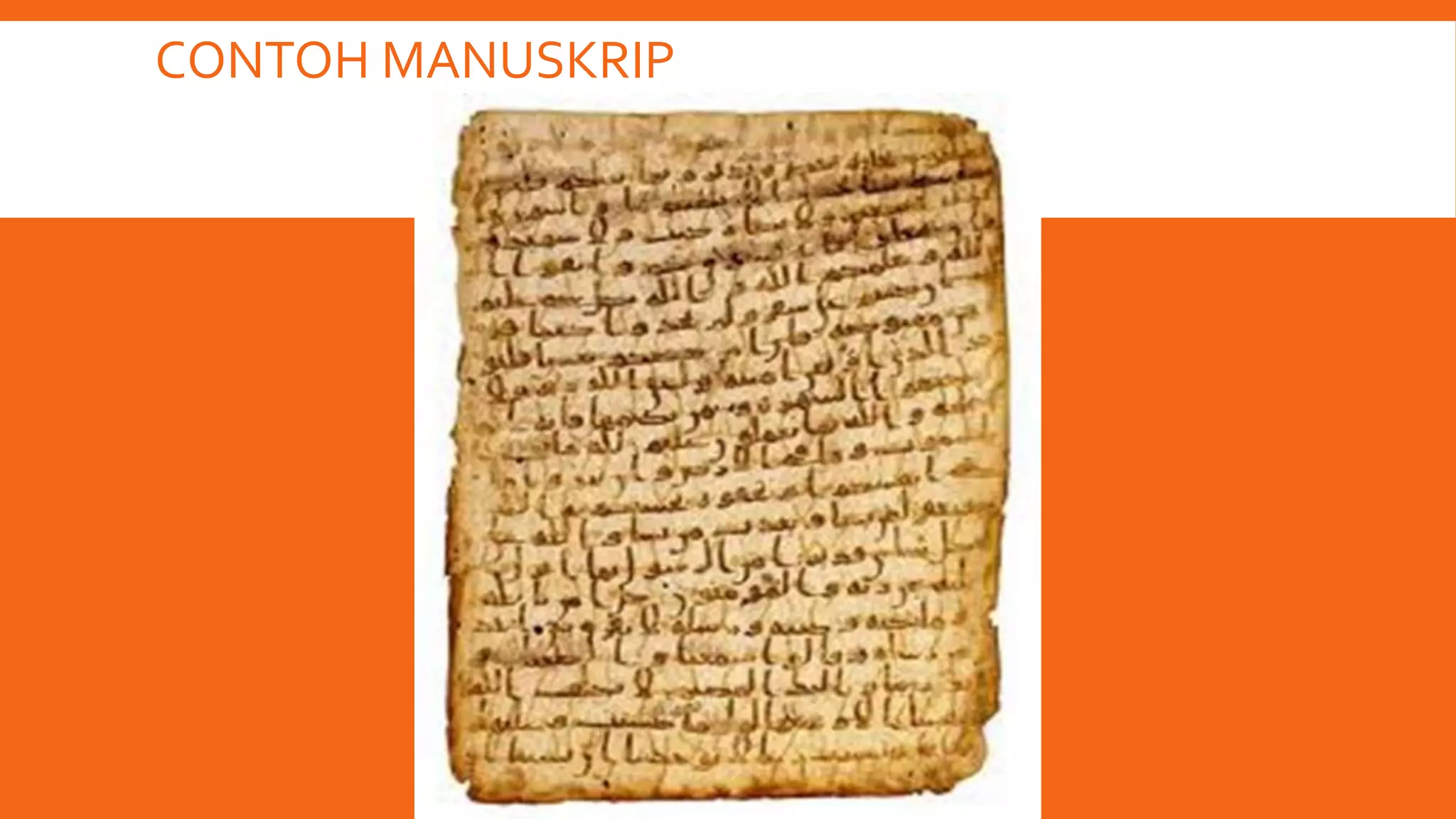 Kajian jurnal hakekat manuskrip | PPTX