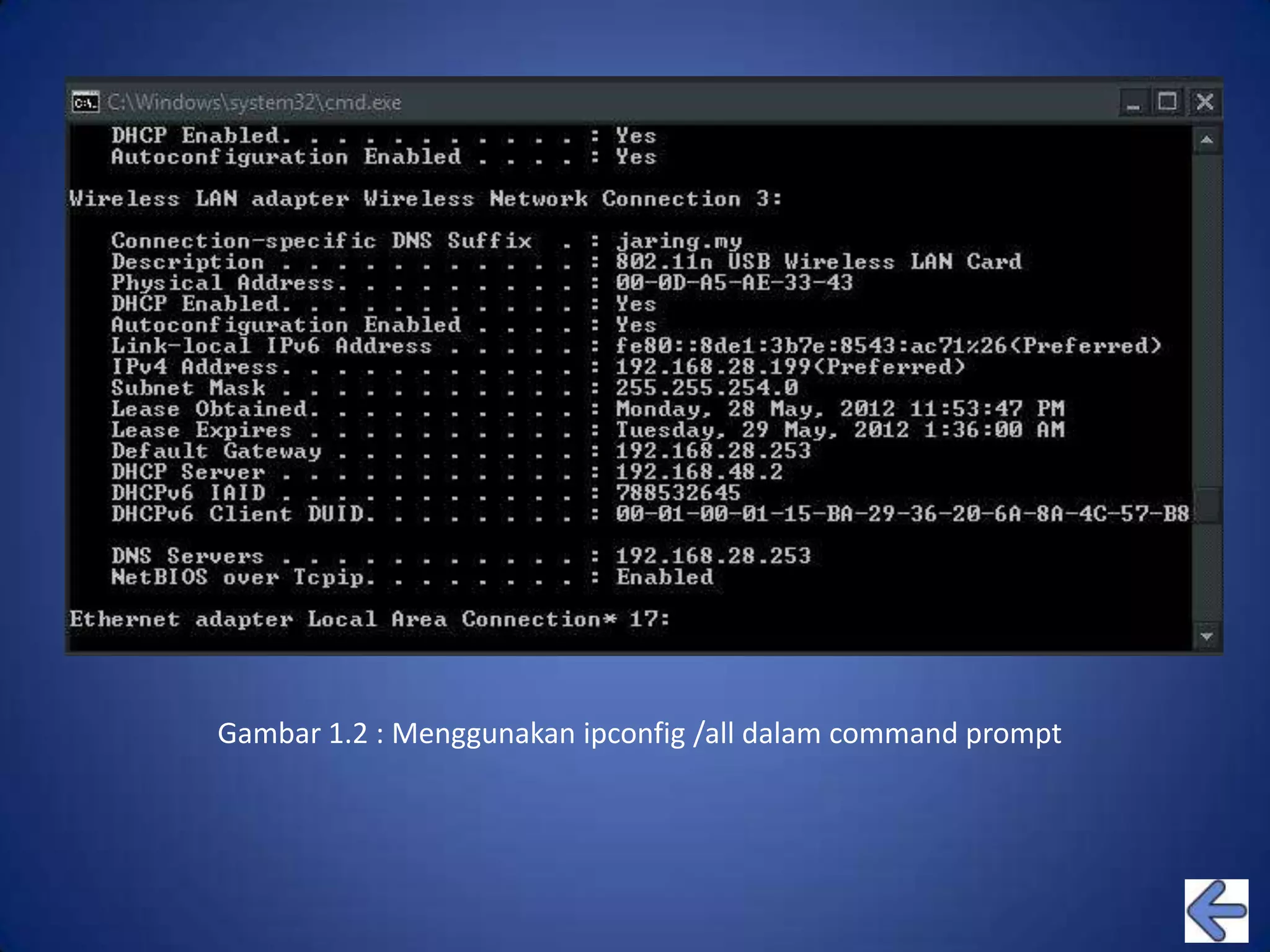 Kajian kes datagram analisis dengan wireshark | PPTX