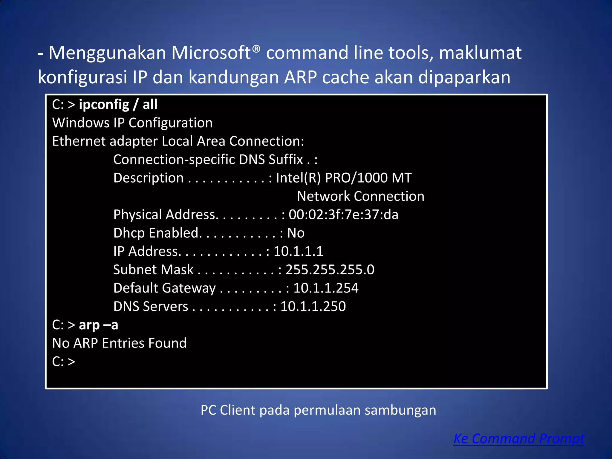 Kajian kes datagram analisis dengan wireshark | PPTX