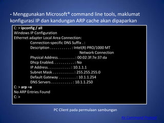 Kajian kes datagram analisis dengan wireshark | PPTX