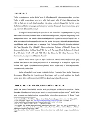 Kajian kitab qiraat | PDF