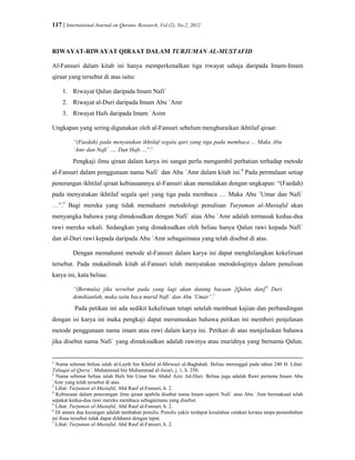 Kajian kitab qiraat | PDF