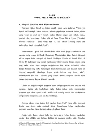 Kajian kitab riyadl as sholihin | DOCX