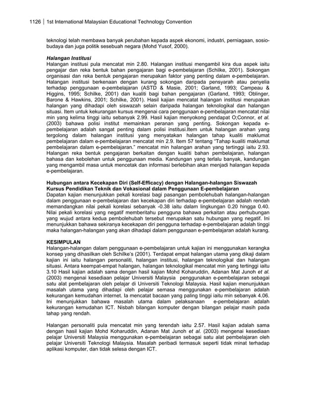 Kajian lain e learning | PDF