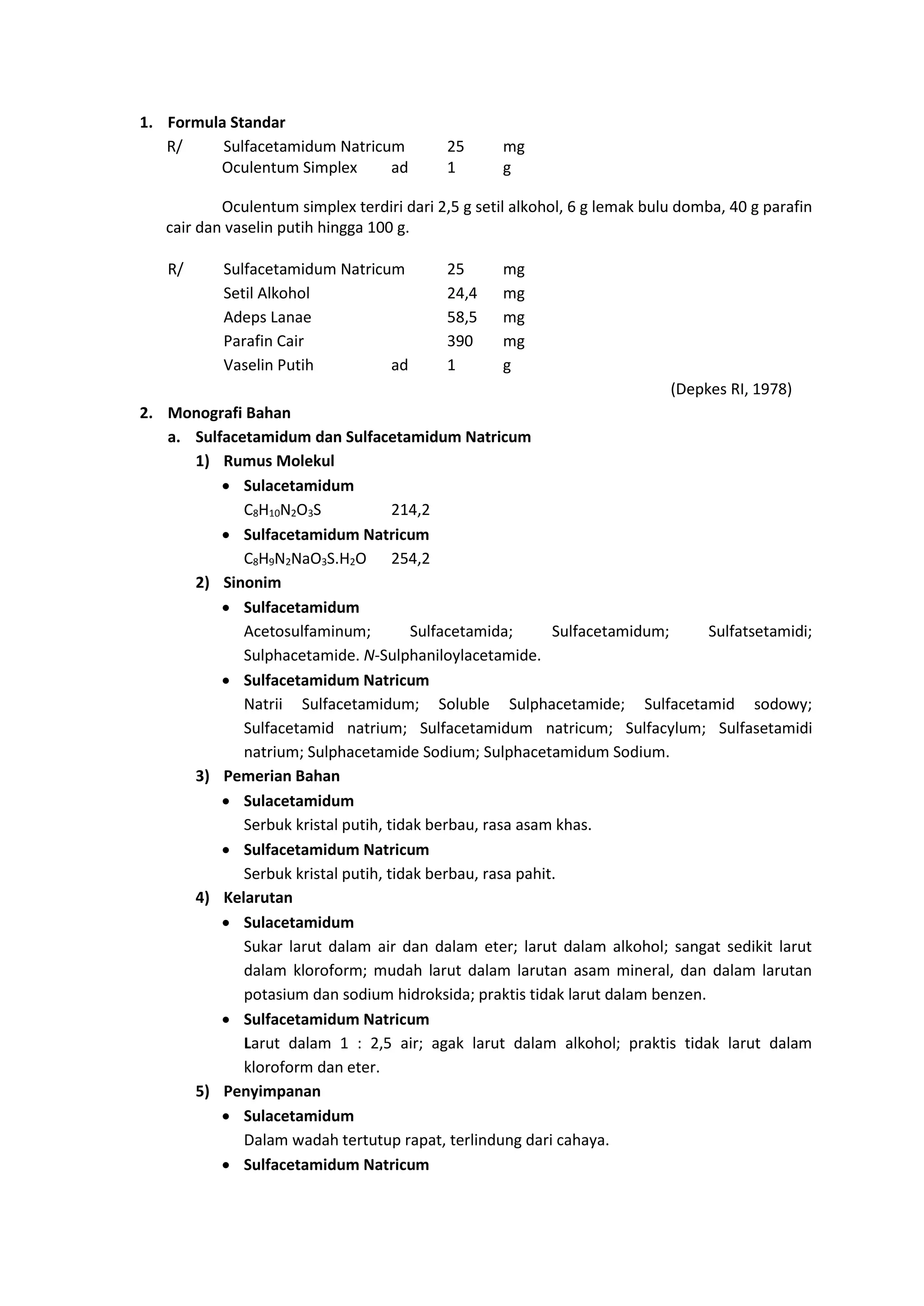 Salep mata sulfasetamida | DOCX