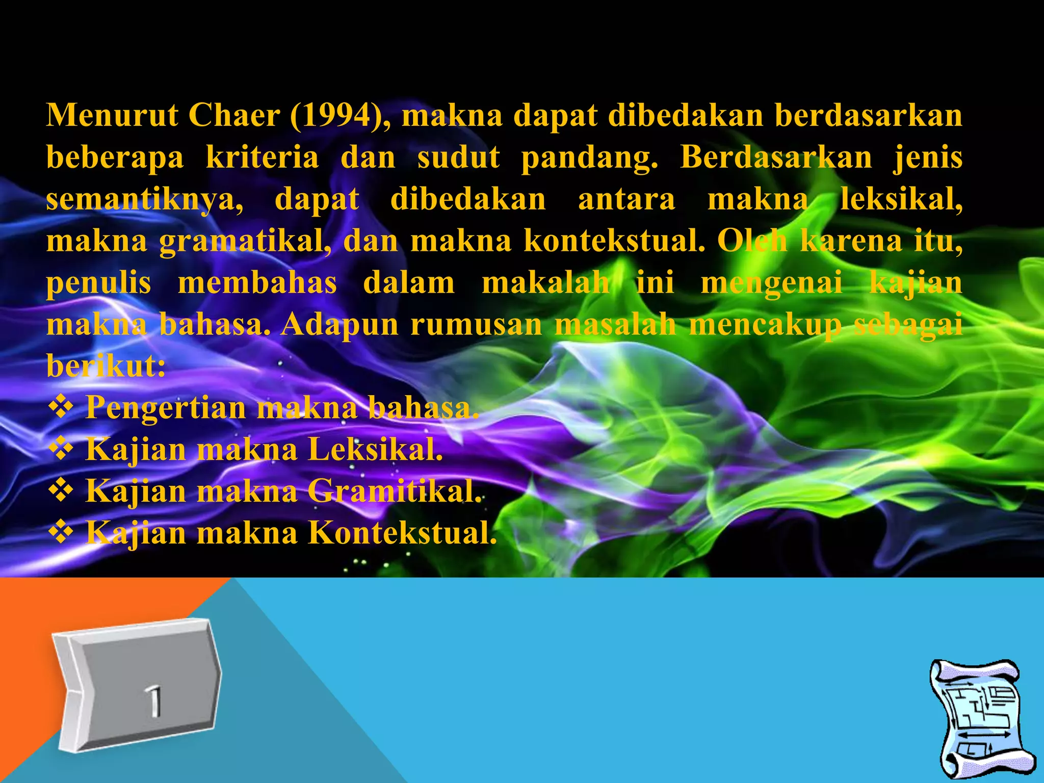 Kajian makna bahasa | PPTX