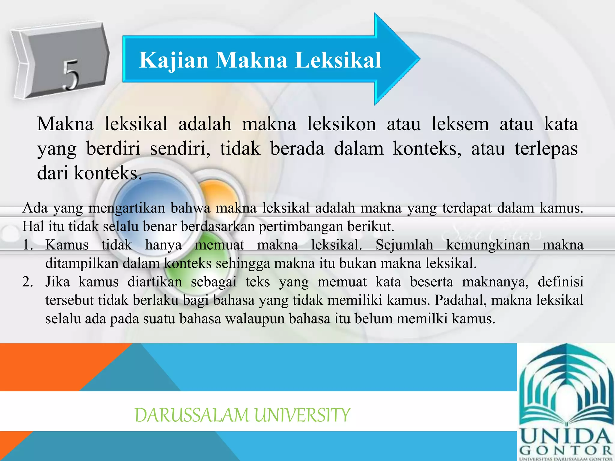 Kajian makna bahasa | PPTX