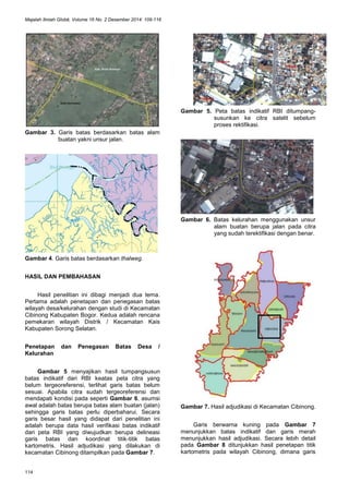 Kajian percepatan penegasan batas | PDF