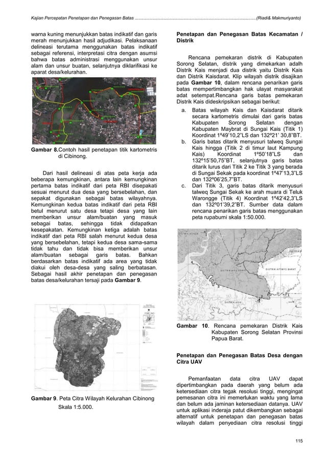Kajian percepatan penegasan batas | PDF