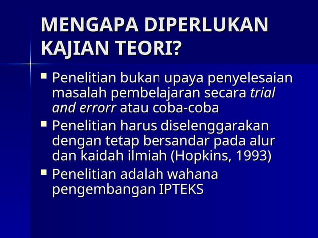 kajian_pustaka pada tulisan-tulisan ilmiah.ppt
