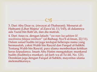 Kajian Sanad Hadits tentang Peduli pada Urusan Umat Islam.pdf