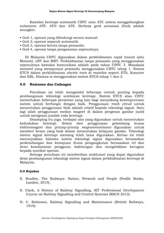 Kajian signal di semenanjung malaysia | PDF