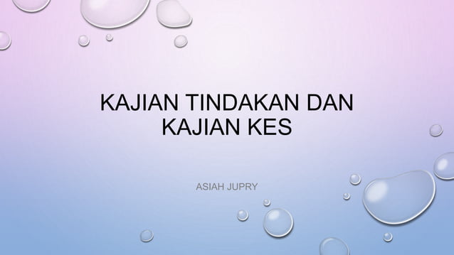 Kajian tindakan dan kajian kes | PPTX