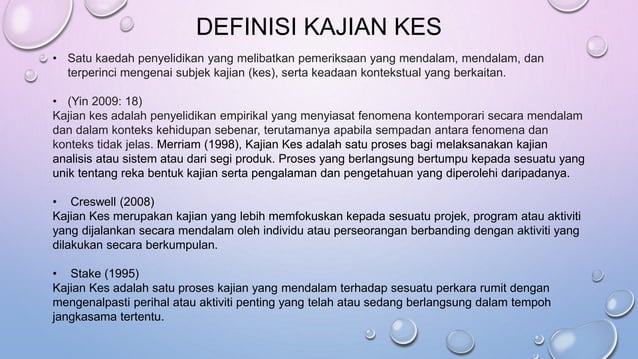 Kajian tindakan dan kajian kes | PPTX