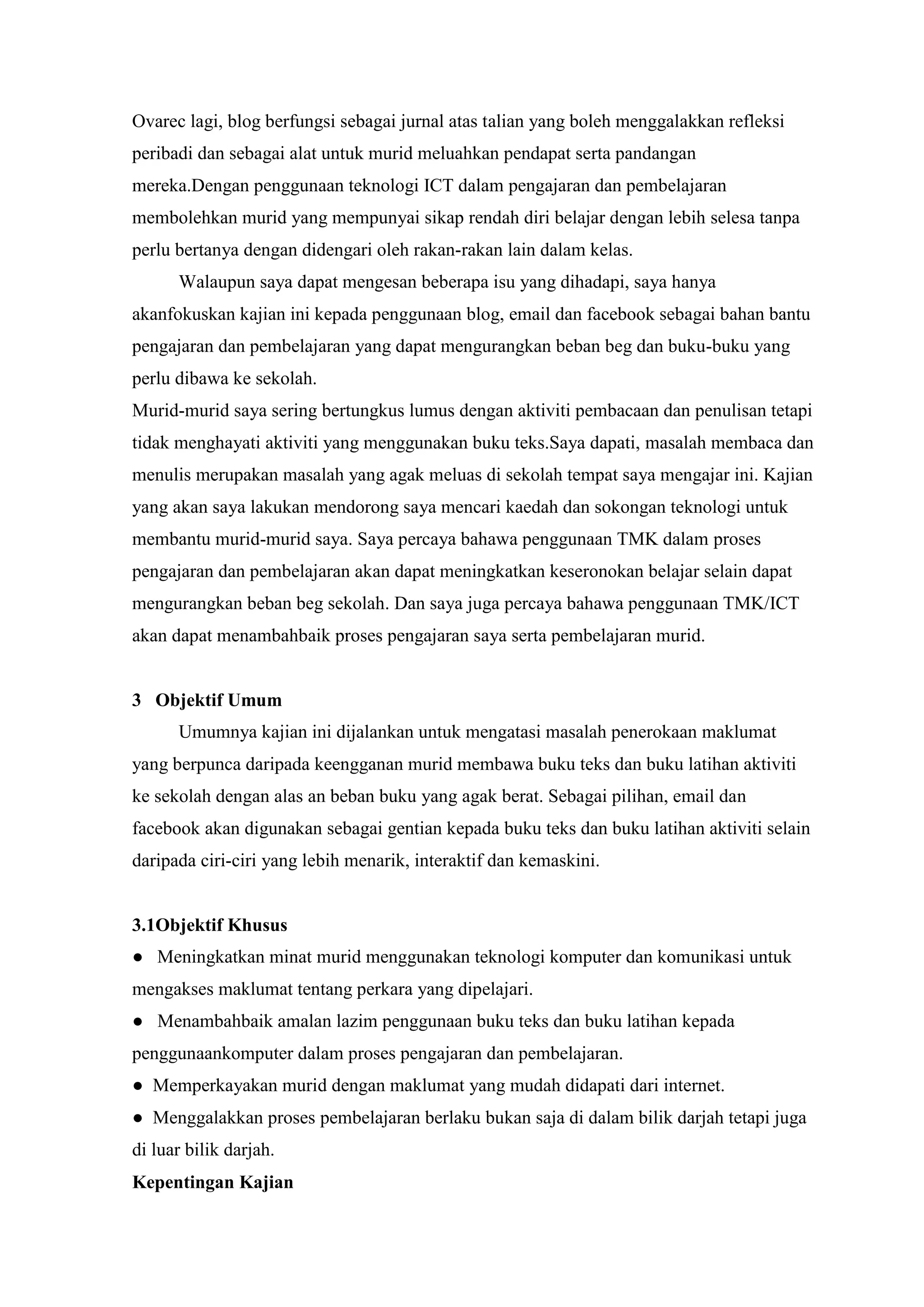 Kajian tindakan kpd3026 | DOCX