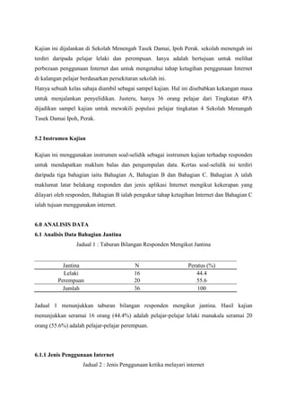 Kajian tinjauan web | DOCX