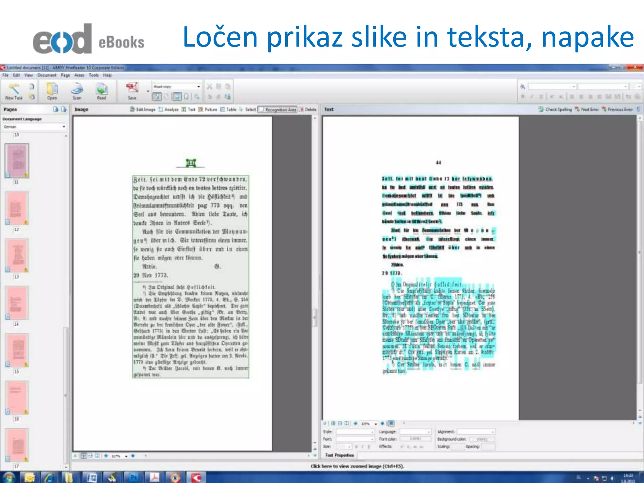 What is OCR / Kaj je OCR / 10. 06. 2011 | PPTX