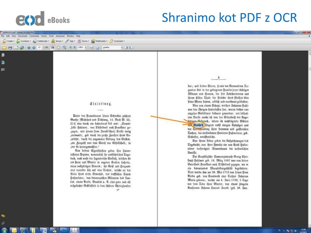 What is OCR / Kaj je OCR / 10. 06. 2011 | PPTX