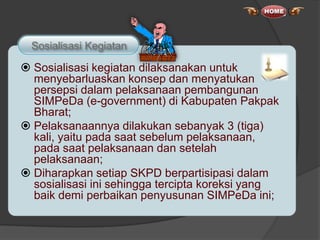 Studi Pembangunan SIMPeDa | PPT