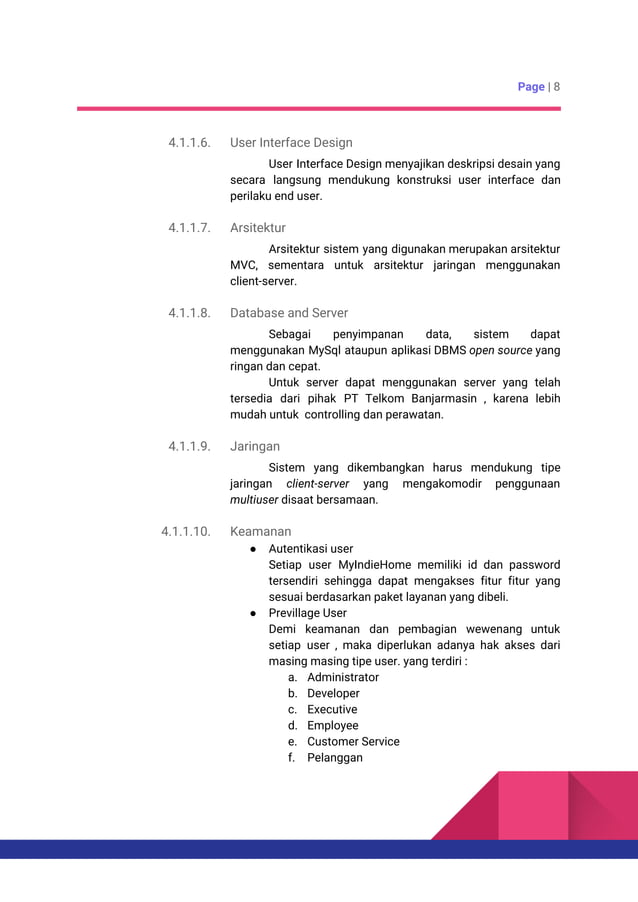 Kerangka Acuan Kerja | PDF